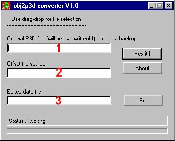 ofp:tools:obj2p3d [PMC Editing Wiki]